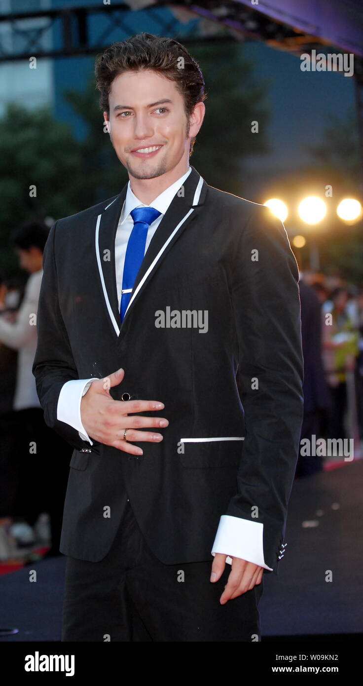 Actor Jackson Rathbone attends the Japan premiere for the film "The ...