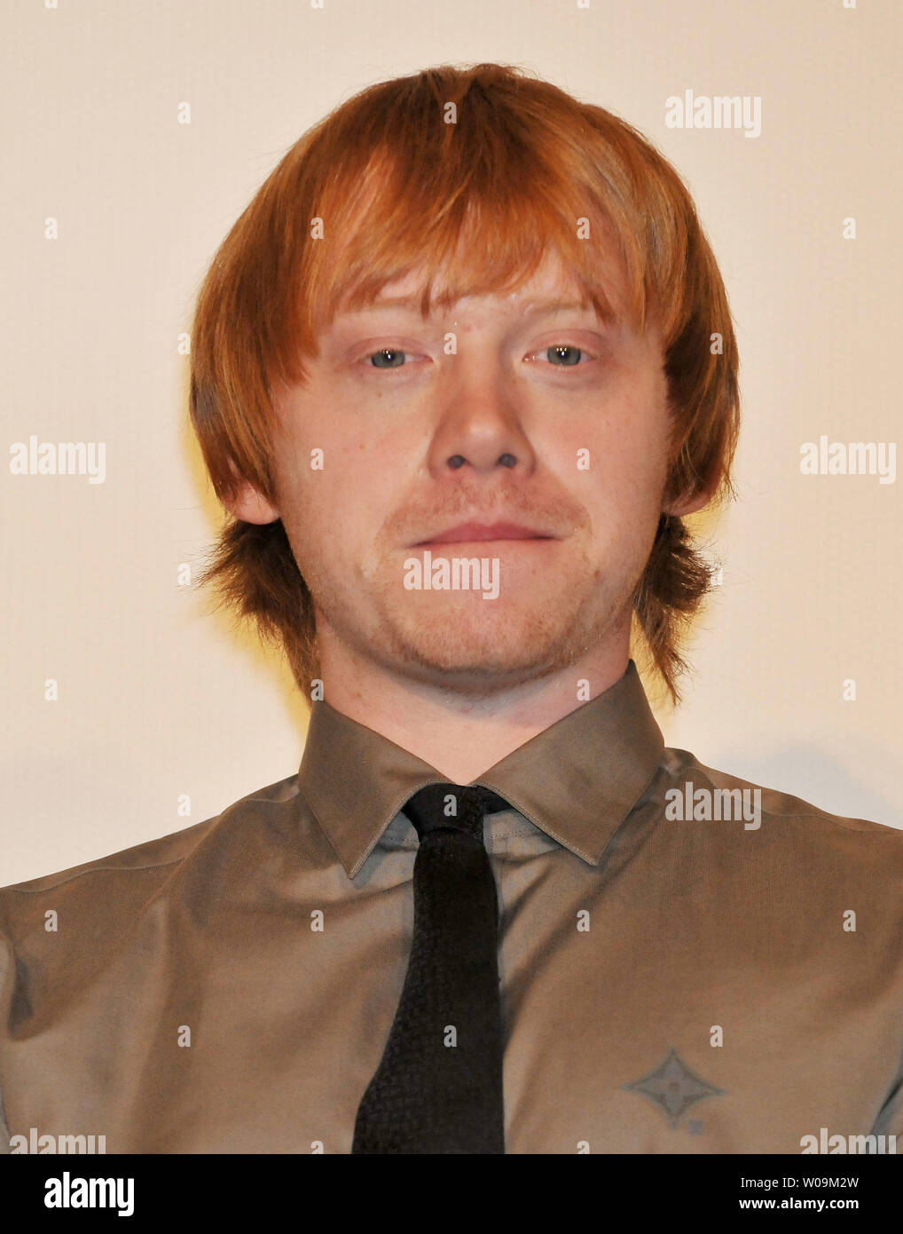 Rupert grint harry potter portrait hi-res stock photography and images ...