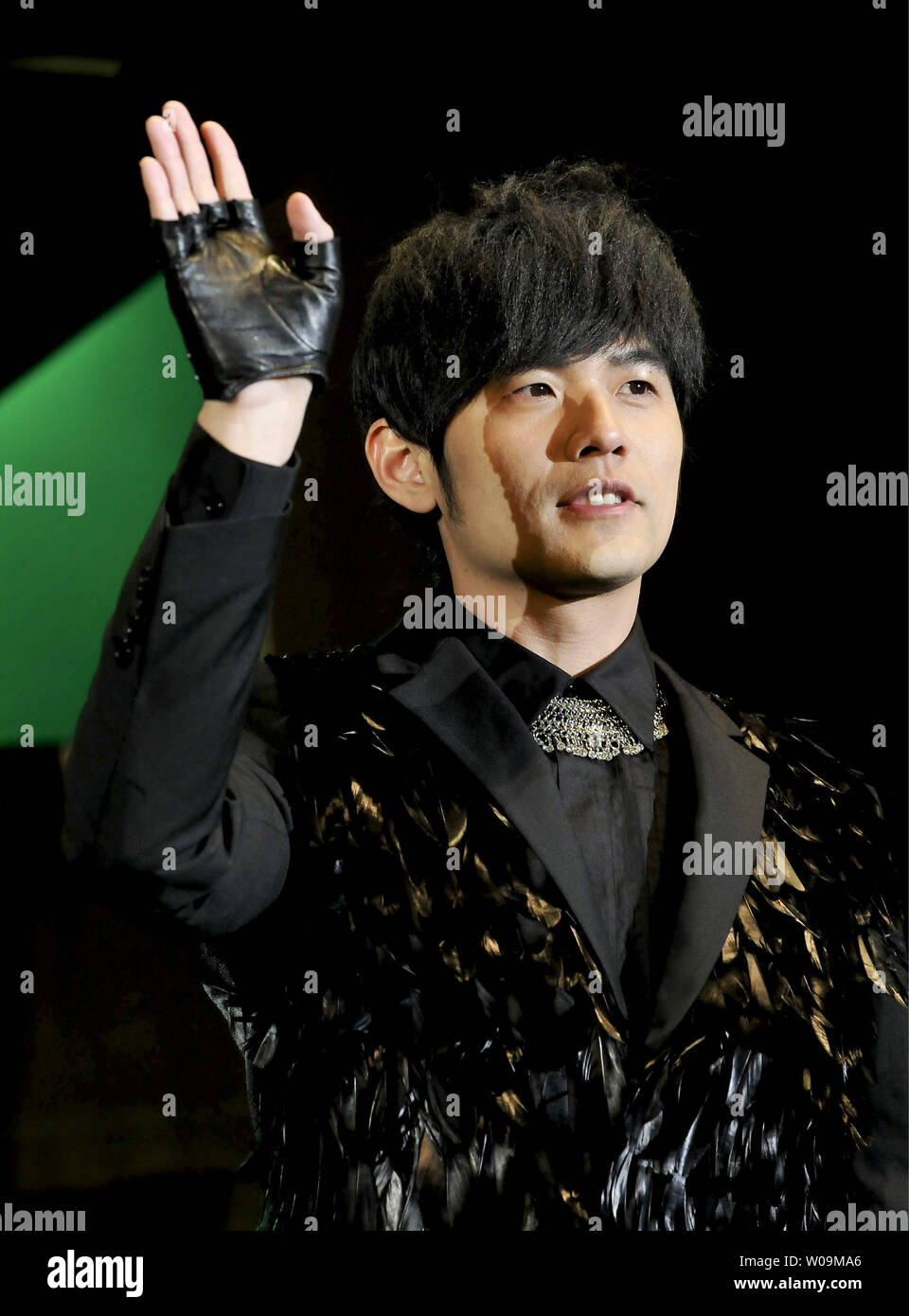 Taiwanese actor Jay Chou attends the Japan premiere for the film "Green ...