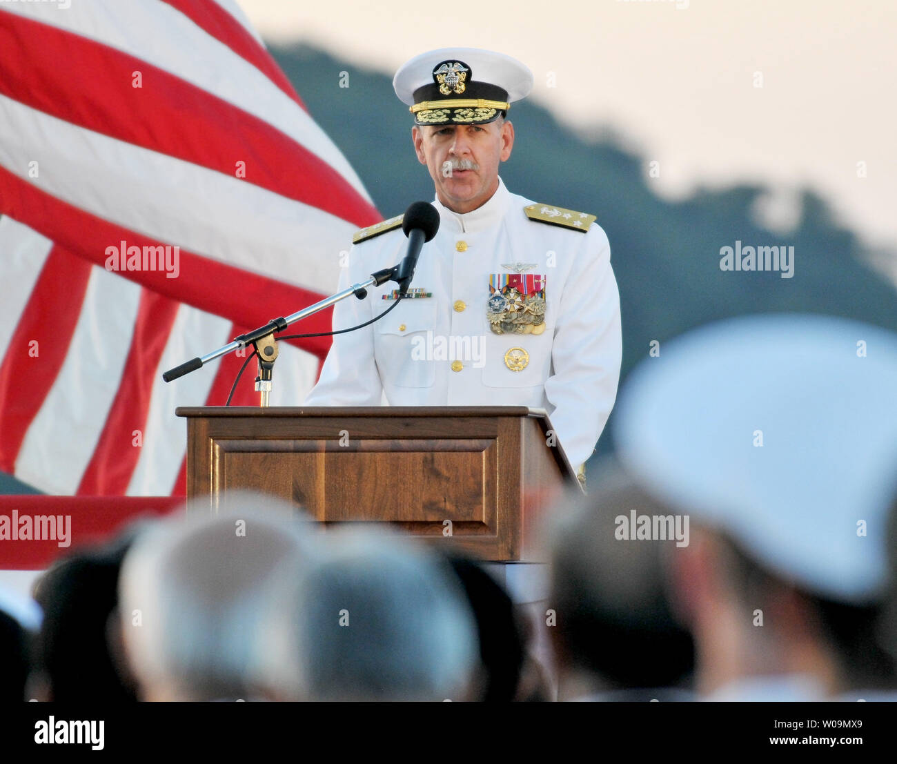 Vice Admiral Scott H. Swift new commander of U.S. Seventh Fleet speaks ...