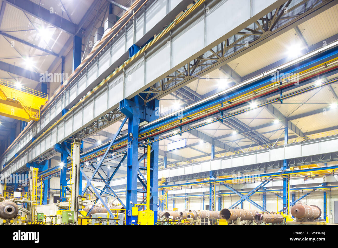 Interior of factory workshop Stock Photo - Alamy