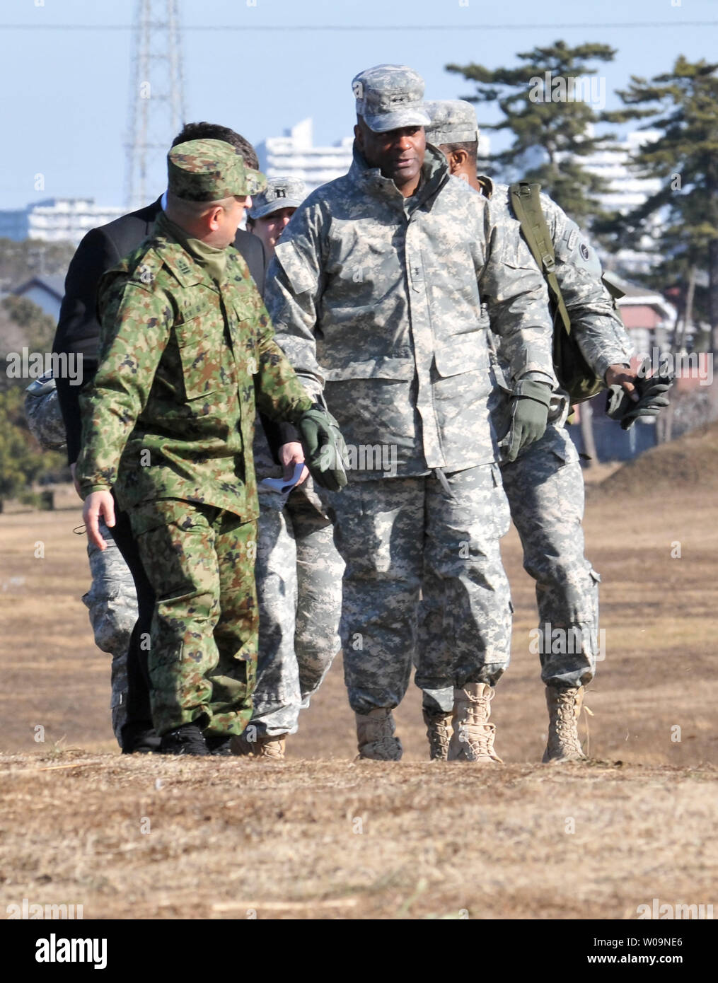 Commander of U.S. Army Japan, Major General Michael T. Harrison, SR.(R ...