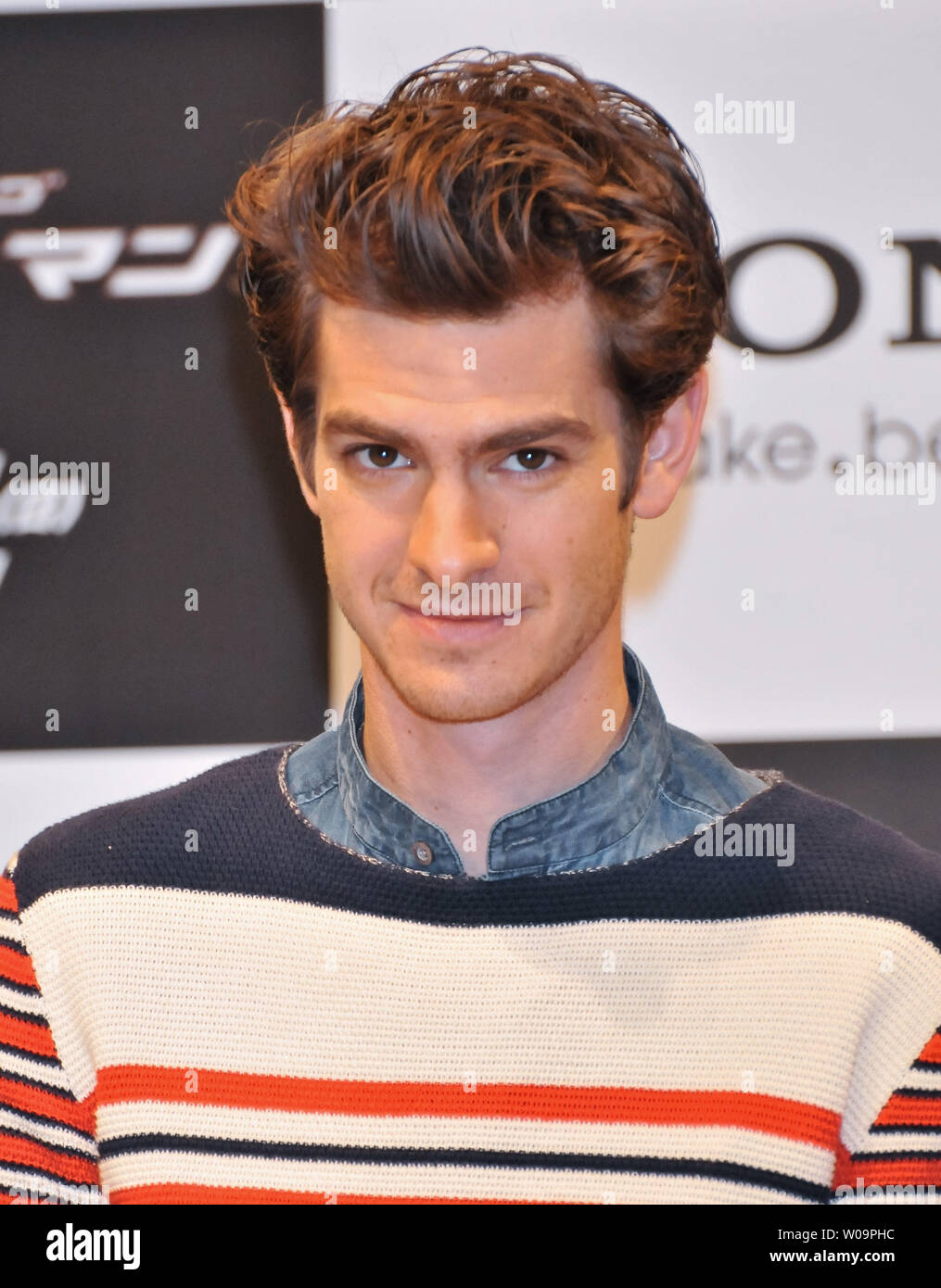 Actor Andrew Garfield attends a press conference for the film "The ...