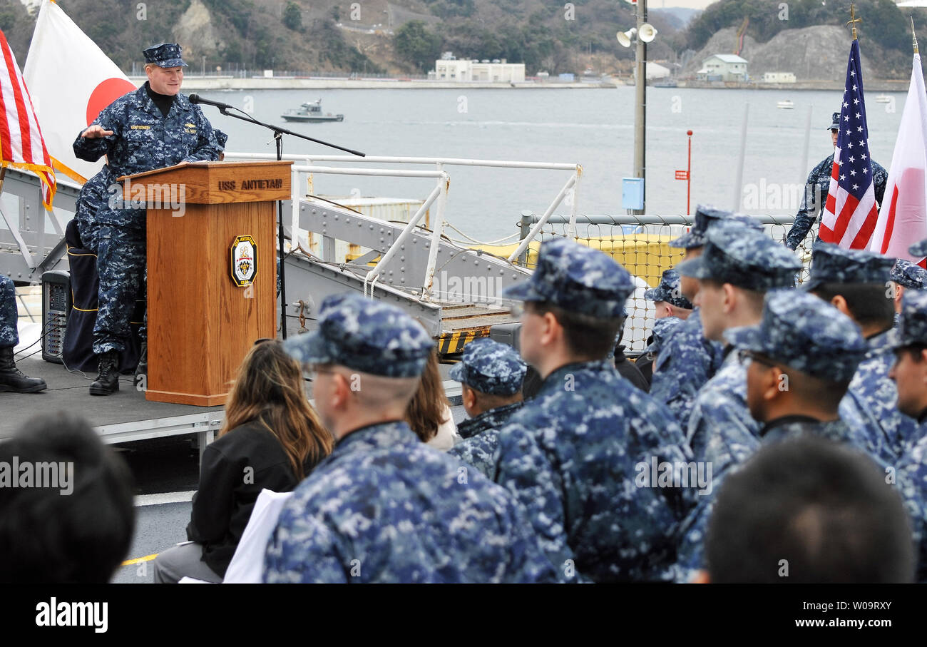 Rear admiral mark montgomery hi-res stock photography and images - Alamy