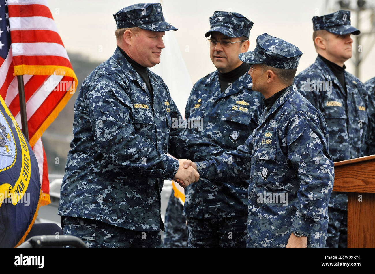 Uss montgomery hi-res stock photography and images - Alamy