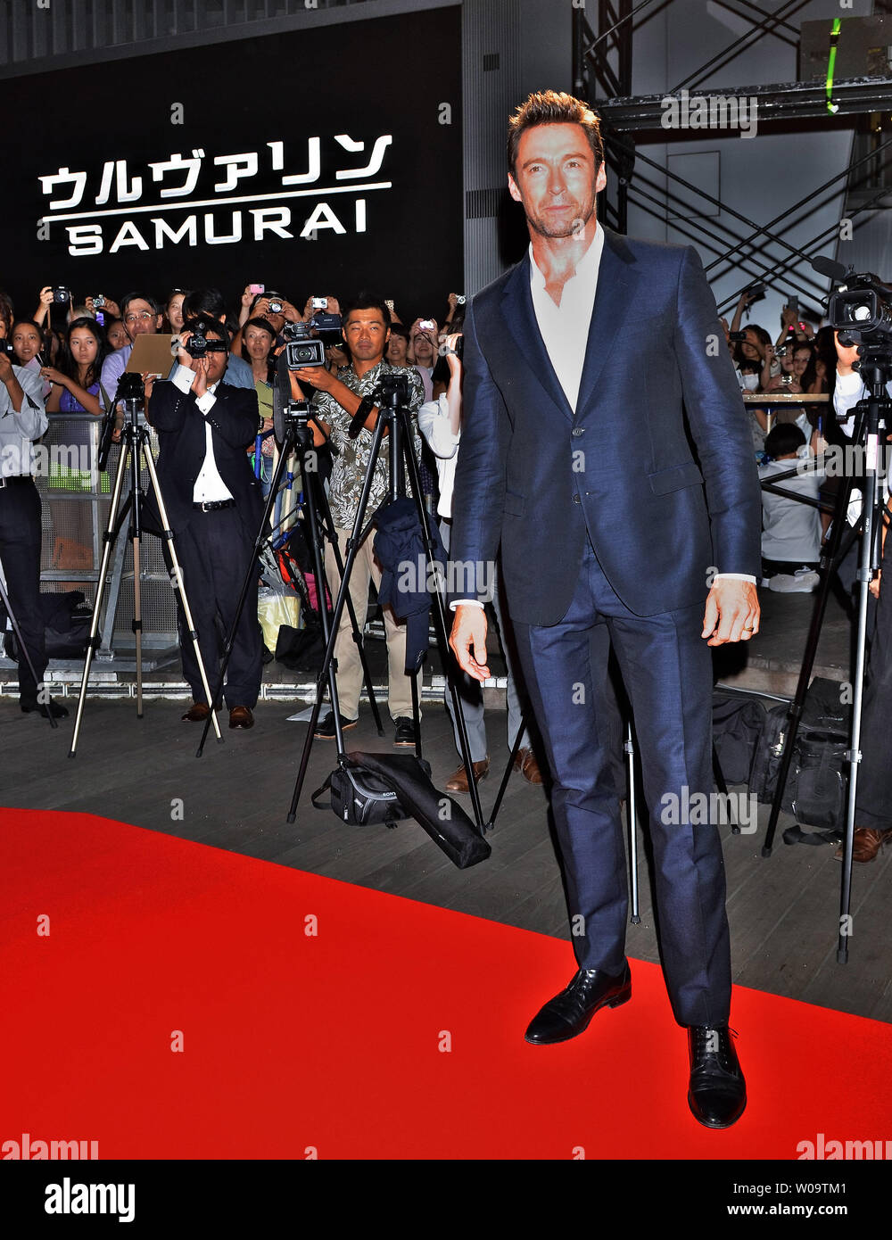 Actor Hugh Jackman attends the Japan premiere for the film "The ...