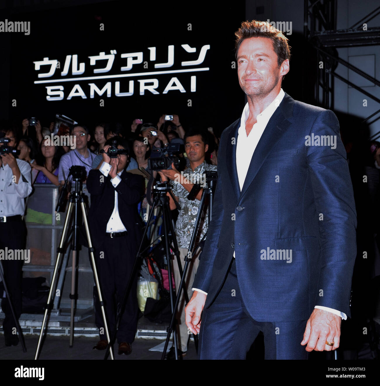Actor Hugh Jackman attends the Japan premiere for the film "The ...