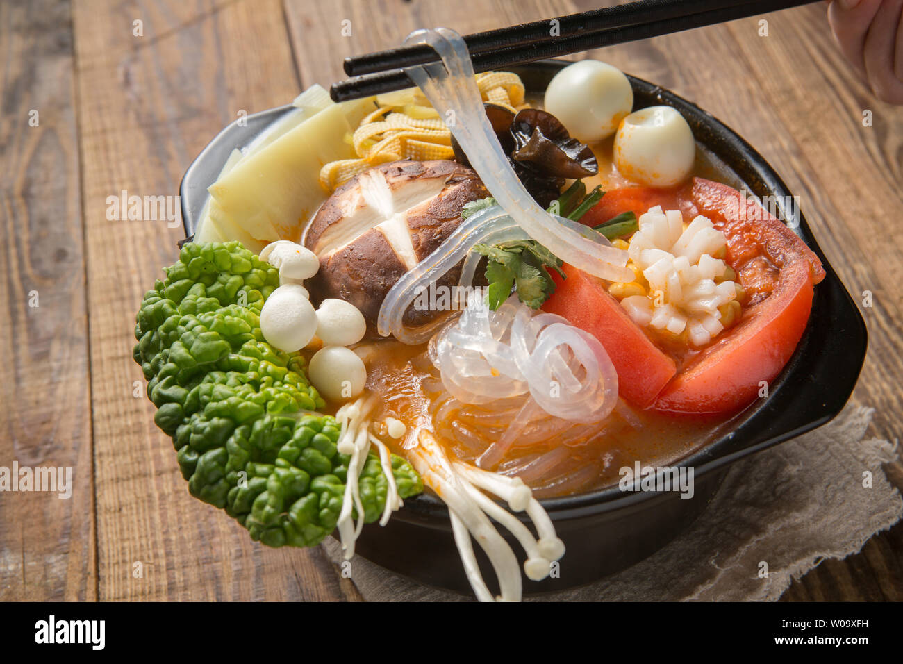 Potato powder and chopsticks hi-res stock photography and images - Alamy