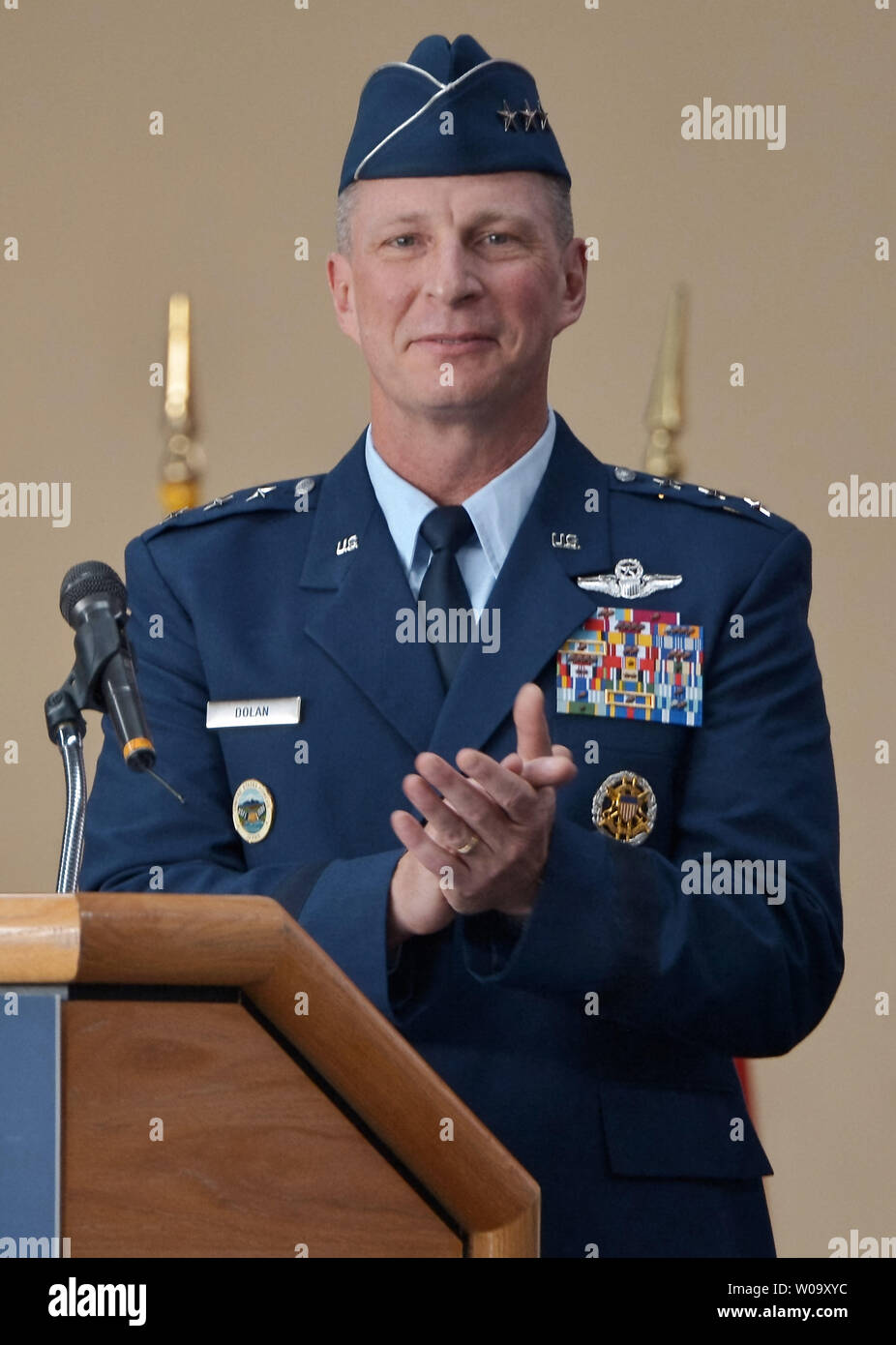 U.S. Forces Japan Commander, Lt. Gen. John Dolan attends a change of ...