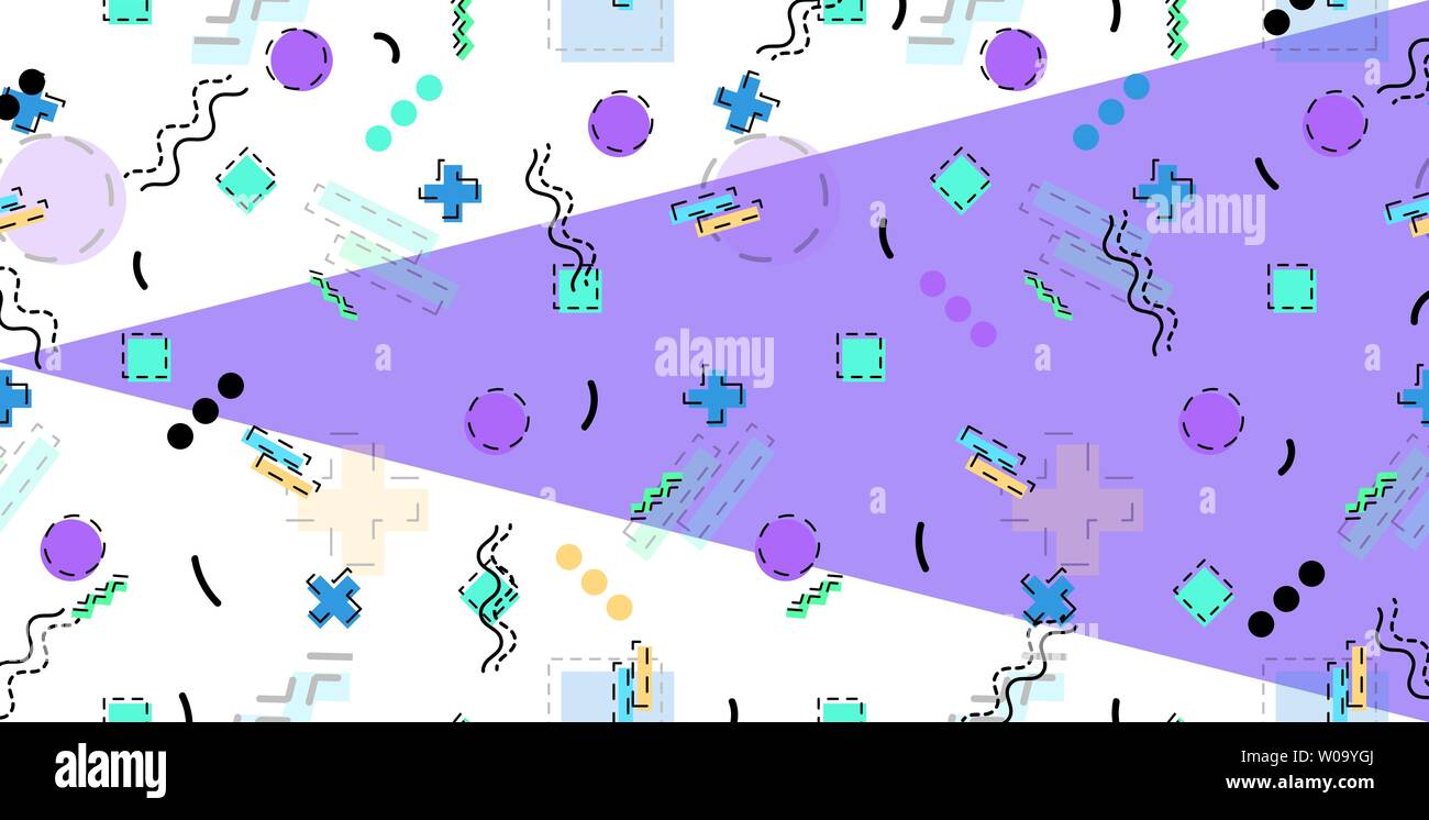 Memphis style background design Stock Vector Image & Art - Alamy