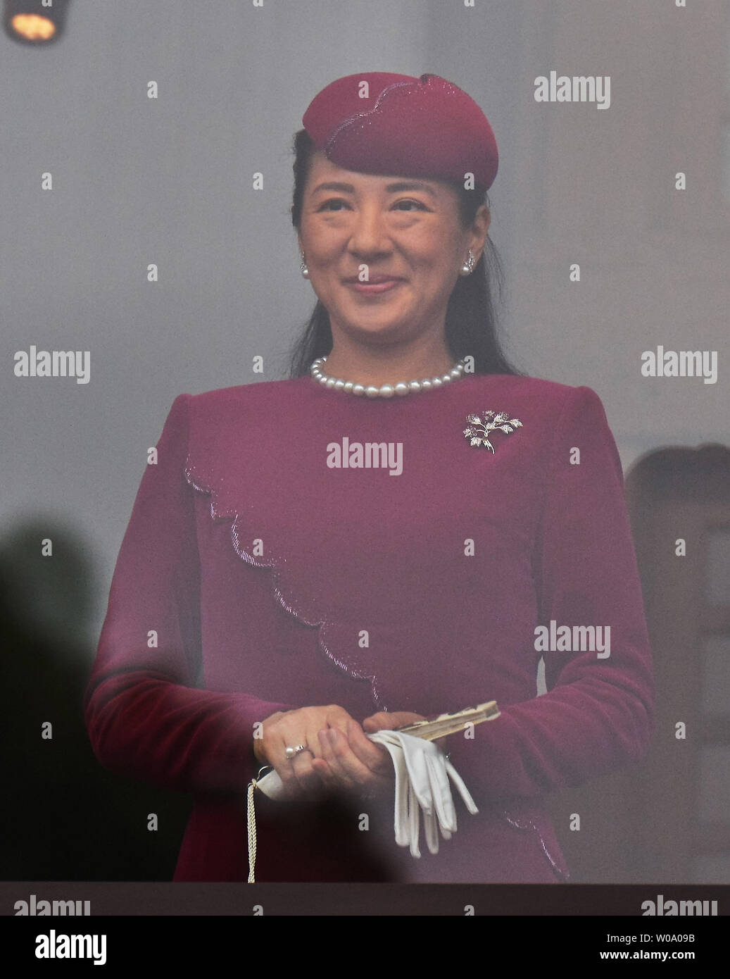 Japan's Crown princess Masako appears at Emperor Akihito's 82nd ...