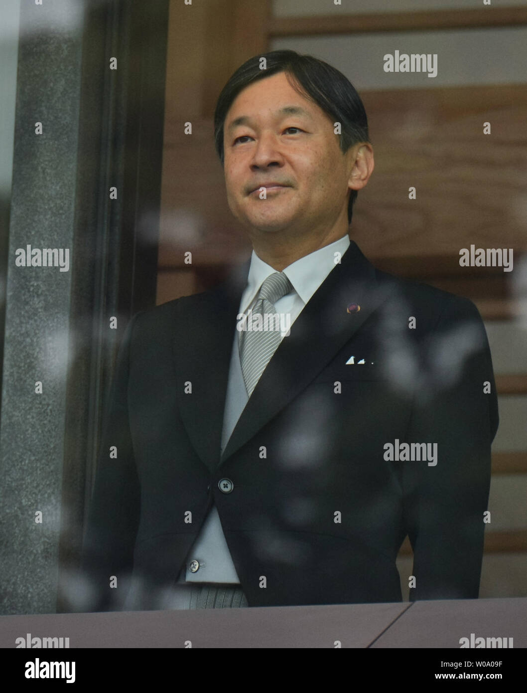 Japan's Crown Prince Naruhito appears at Emperor Akihito's 82nd ...