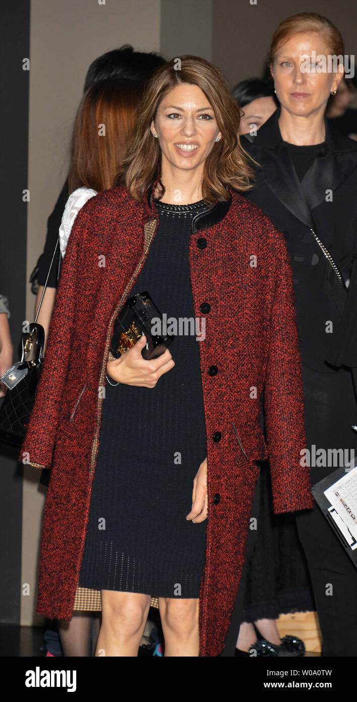 Film director Sophia Coppola attends a reception of Louis Vuitton's art ...