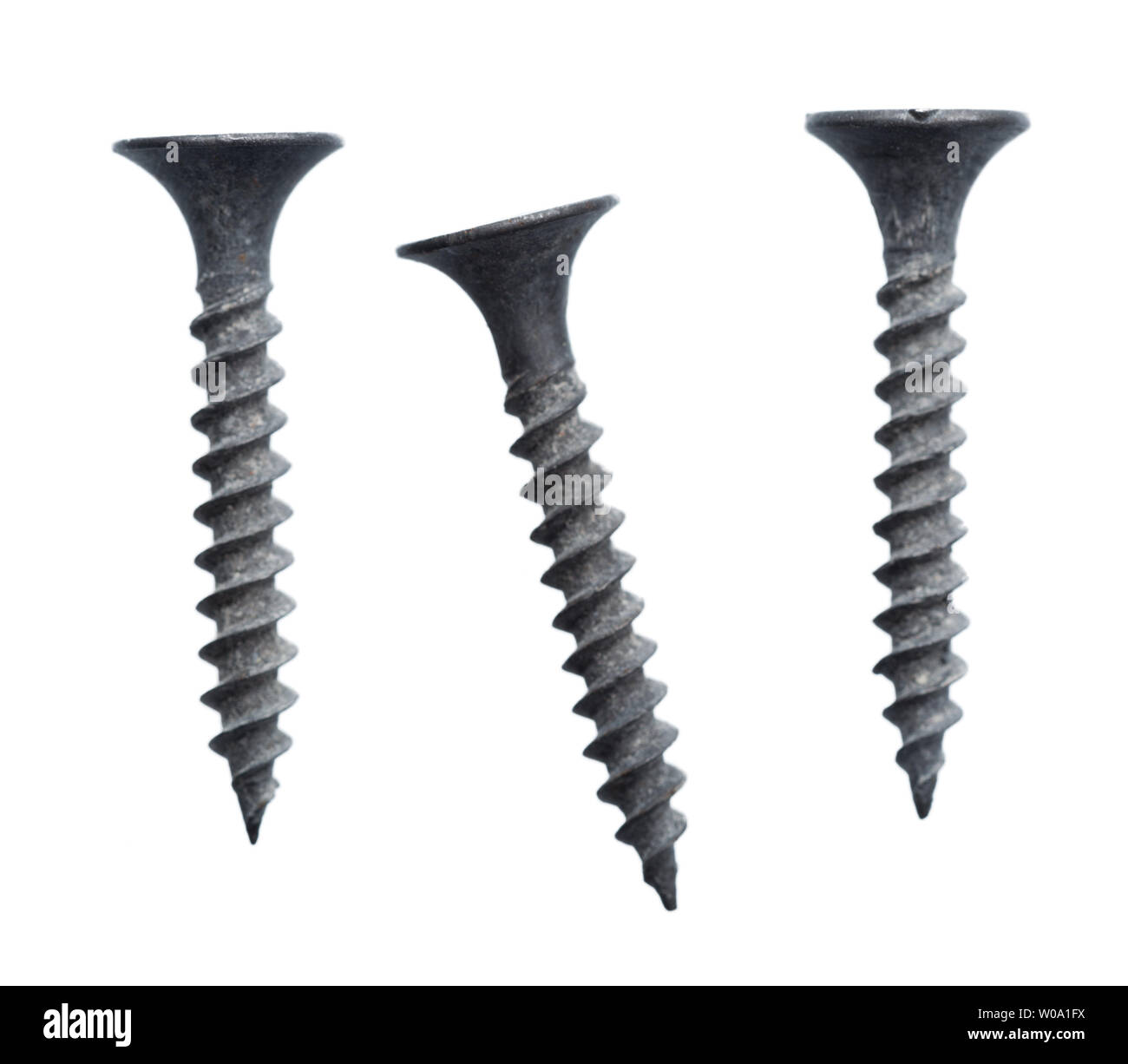 screw isolated on white Stock Photo - Alamy