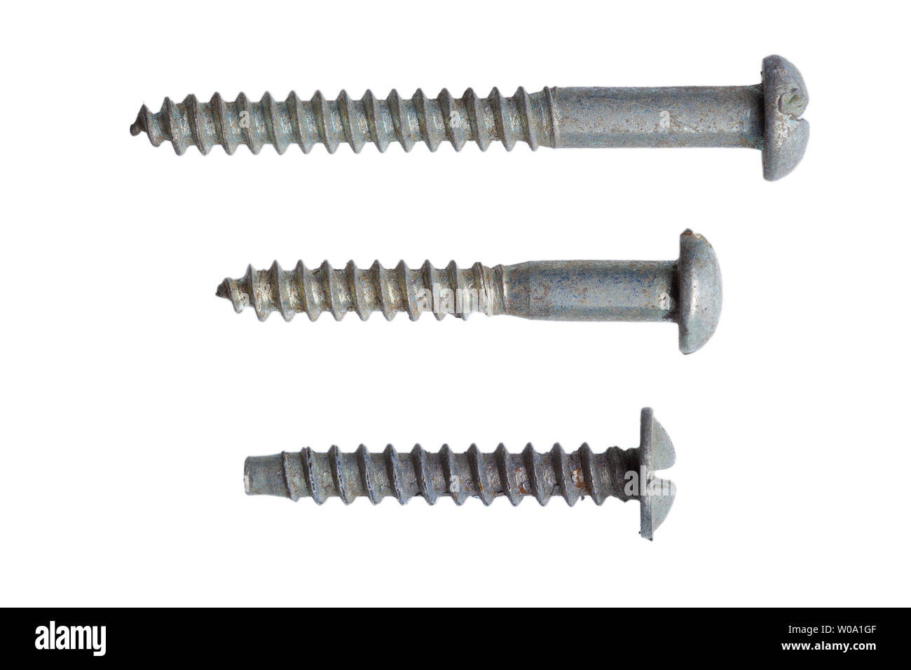 screw isolated on white Stock Photo - Alamy