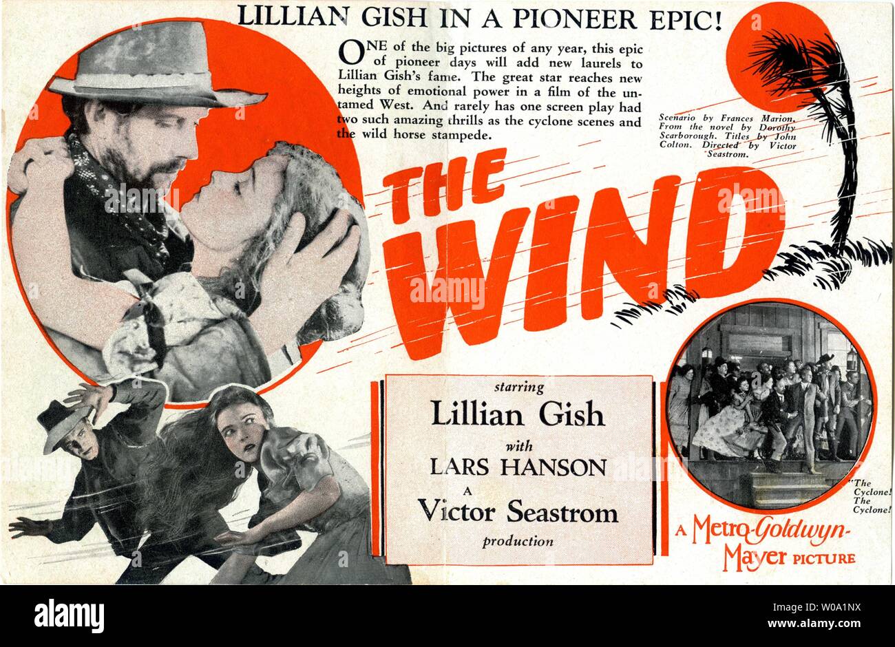 Lillian gish wind 1928 hi-res stock photography and images - Alamy