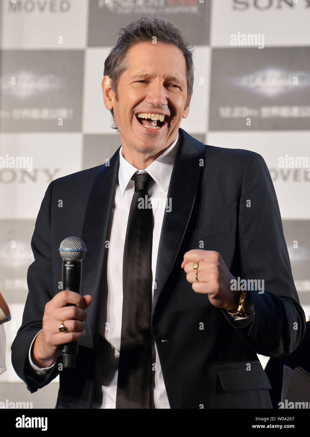 Director Paul W.S. Anderson attends the world premiere for the film ...
