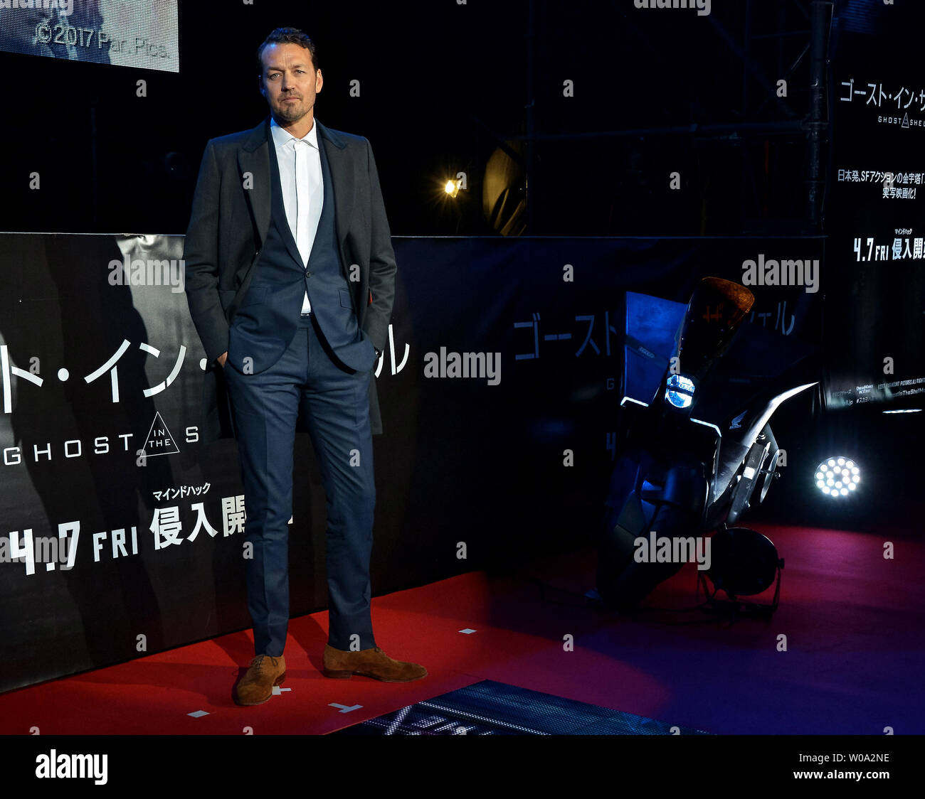 Director Rupert Sanders attends a world premiere for the film "Ghost in ...