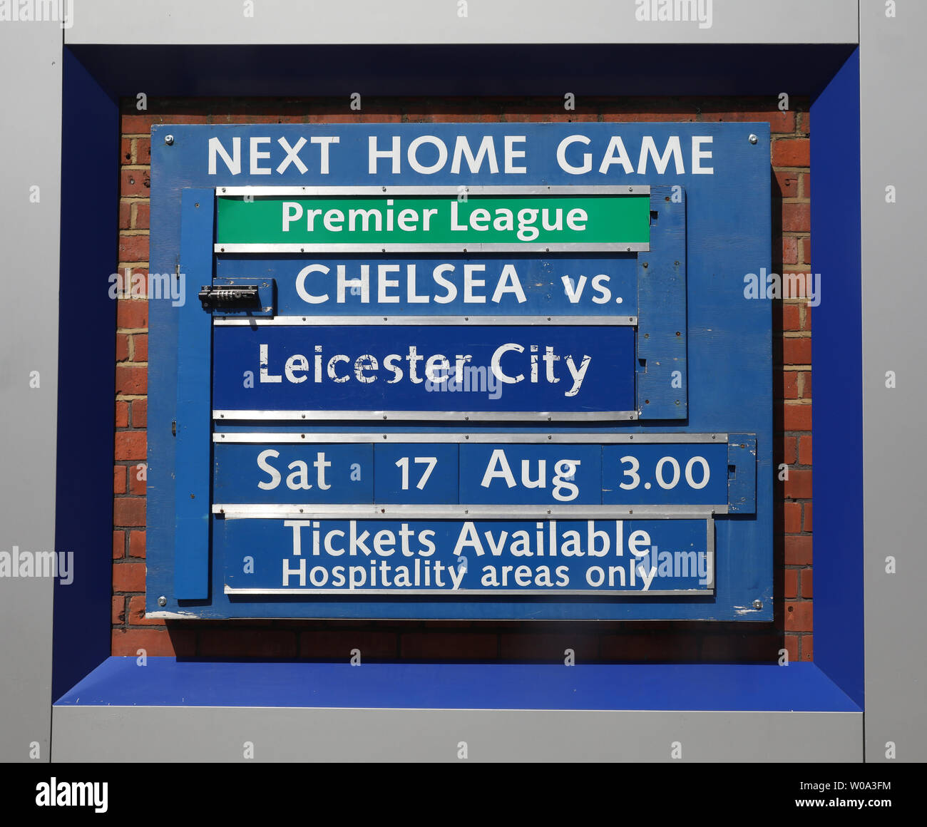 Chelsea's home stamford bridge hi-res stock photography and images - Alamy