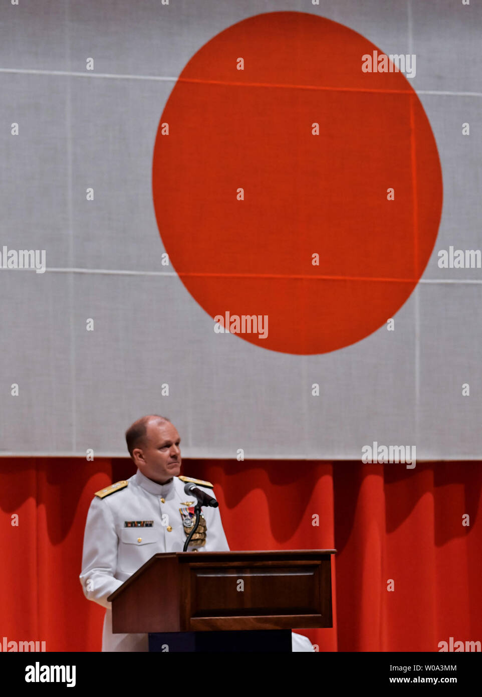 Rear Adm. Gregory J. Fenton, new commander, U.S. Naval Forces Japan ...