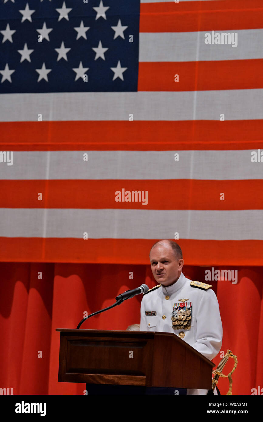 Rear Adm. Gregory J. Fenton, new commander, U.S. Naval Forces Japan ...