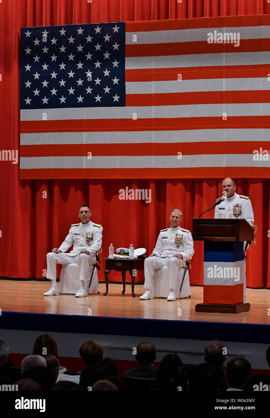 Rear Adm. Gregory J. Fenton, new commander, U.S. Naval Forces Japan ...