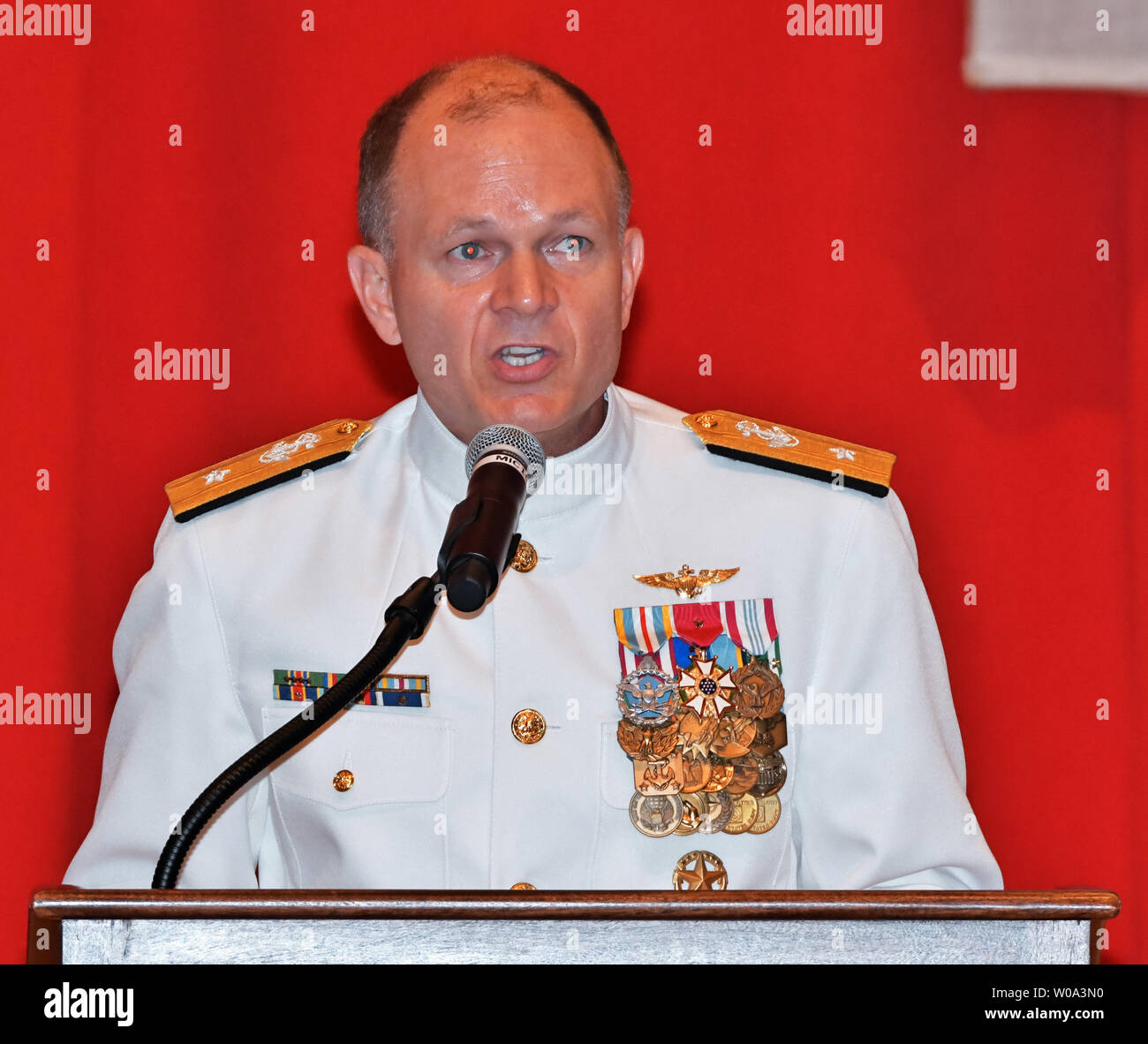 Rear Adm. Gregory J. Fenton, new commander, U.S. Naval Forces Japan ...