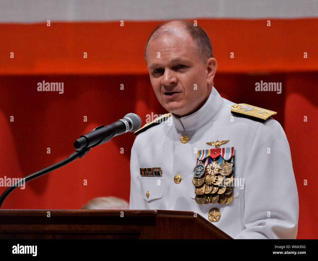 Rear Adm. Gregory J. Fenton, new commander, U.S. Naval Forces Japan ...