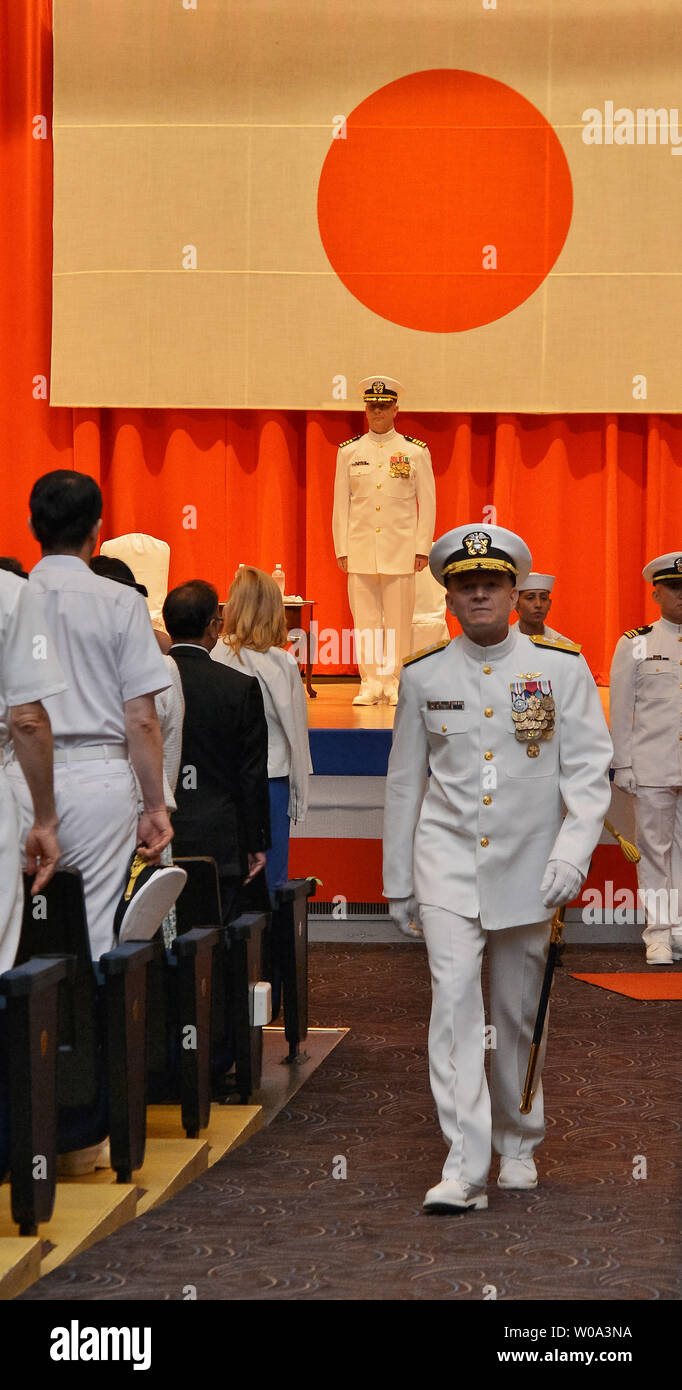 Rear Adm. Gregory J. Fenton, new commander, U.S. Naval Forces Japan ...