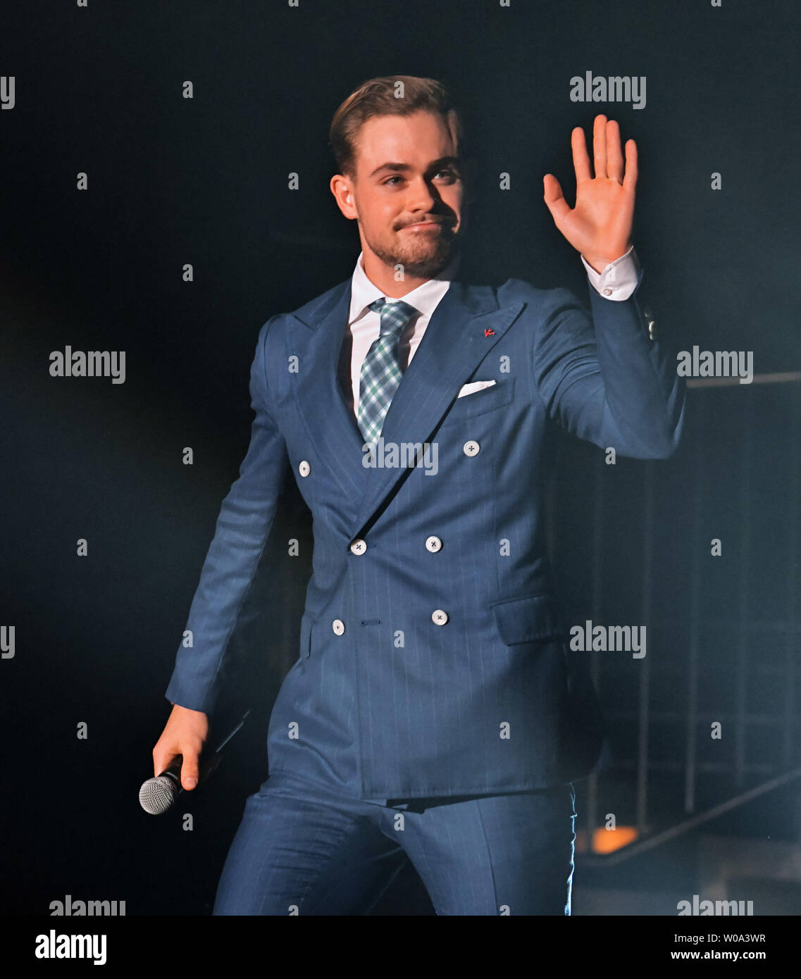 Actor Dacre Montgomery attends the Japan premiere for the film "Power ...