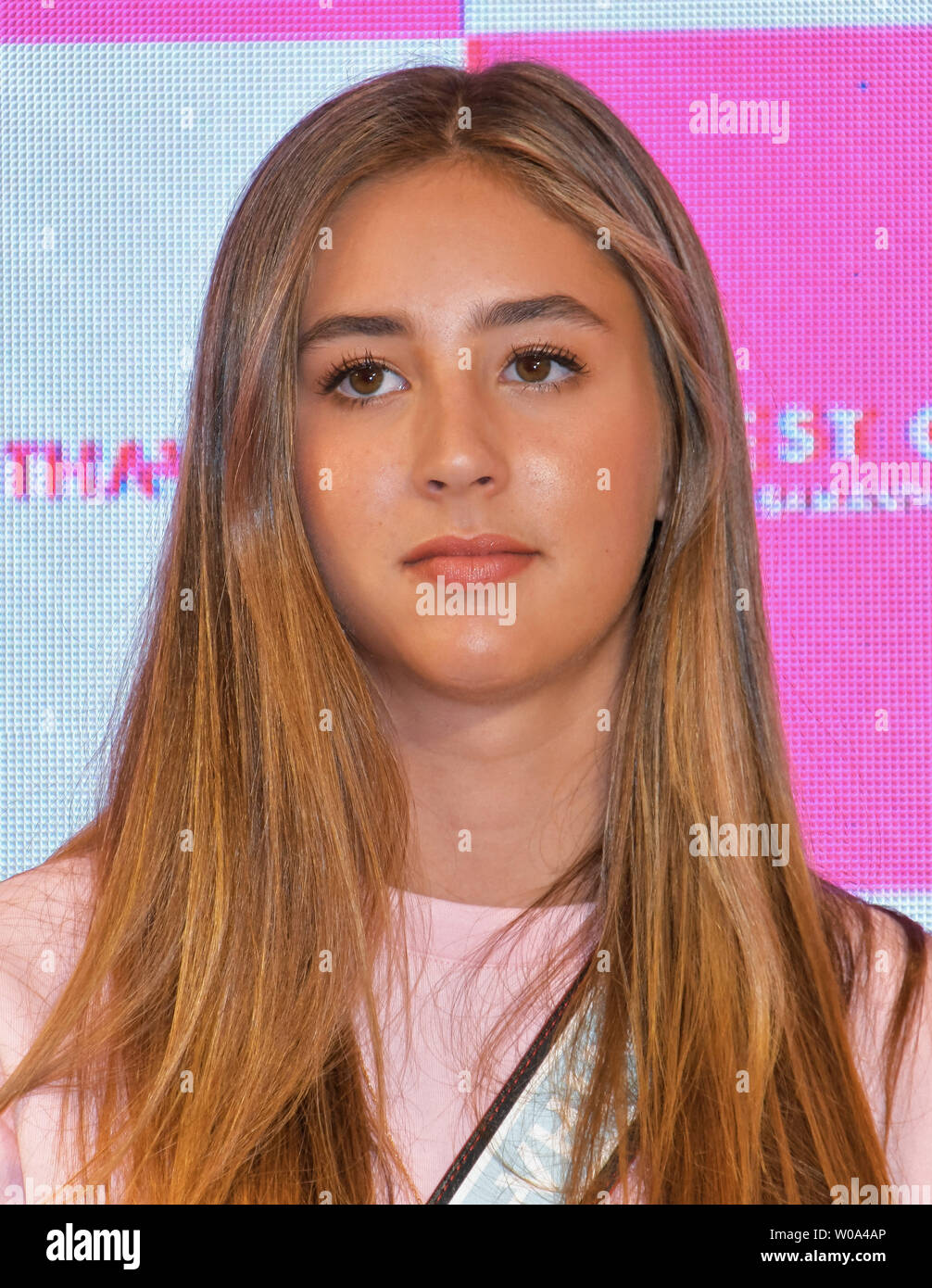Model Scarlet Stallone attends the fashion event for Samantha Thavasa ...