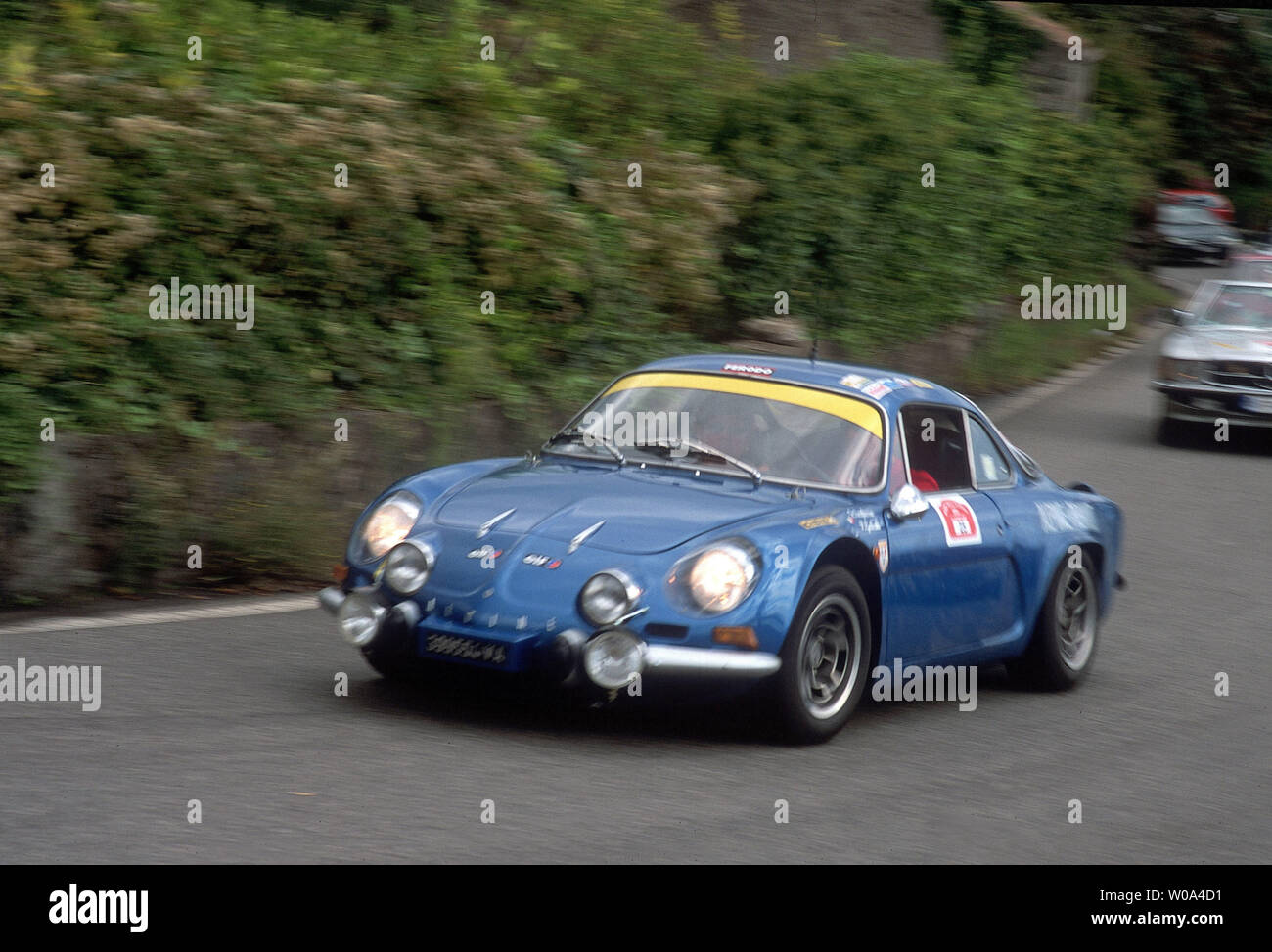 vintage car, alpine renault Stock Photo - Alamy