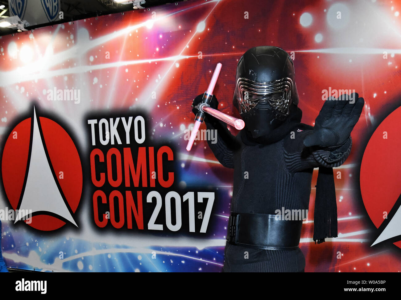 Cosplayer poses for camera at the Tokyo Comic Con 2017 in Chiba ...