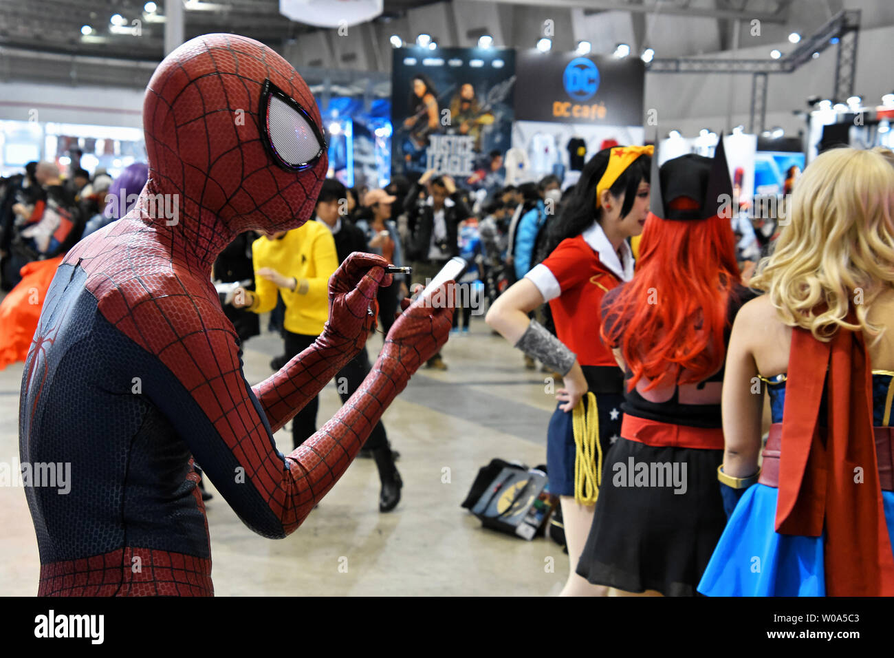 Thousands of fans visit the Tokyo Comic Con 2017 in Chiba, Japan on ...