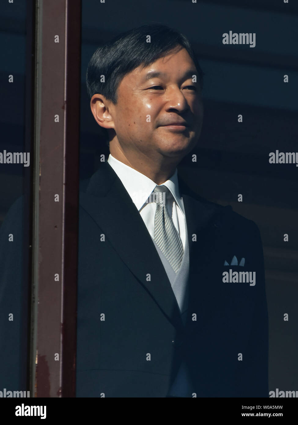 Japan's Crown Prince Naruhito appears at Emperor Akihito's 84th ...