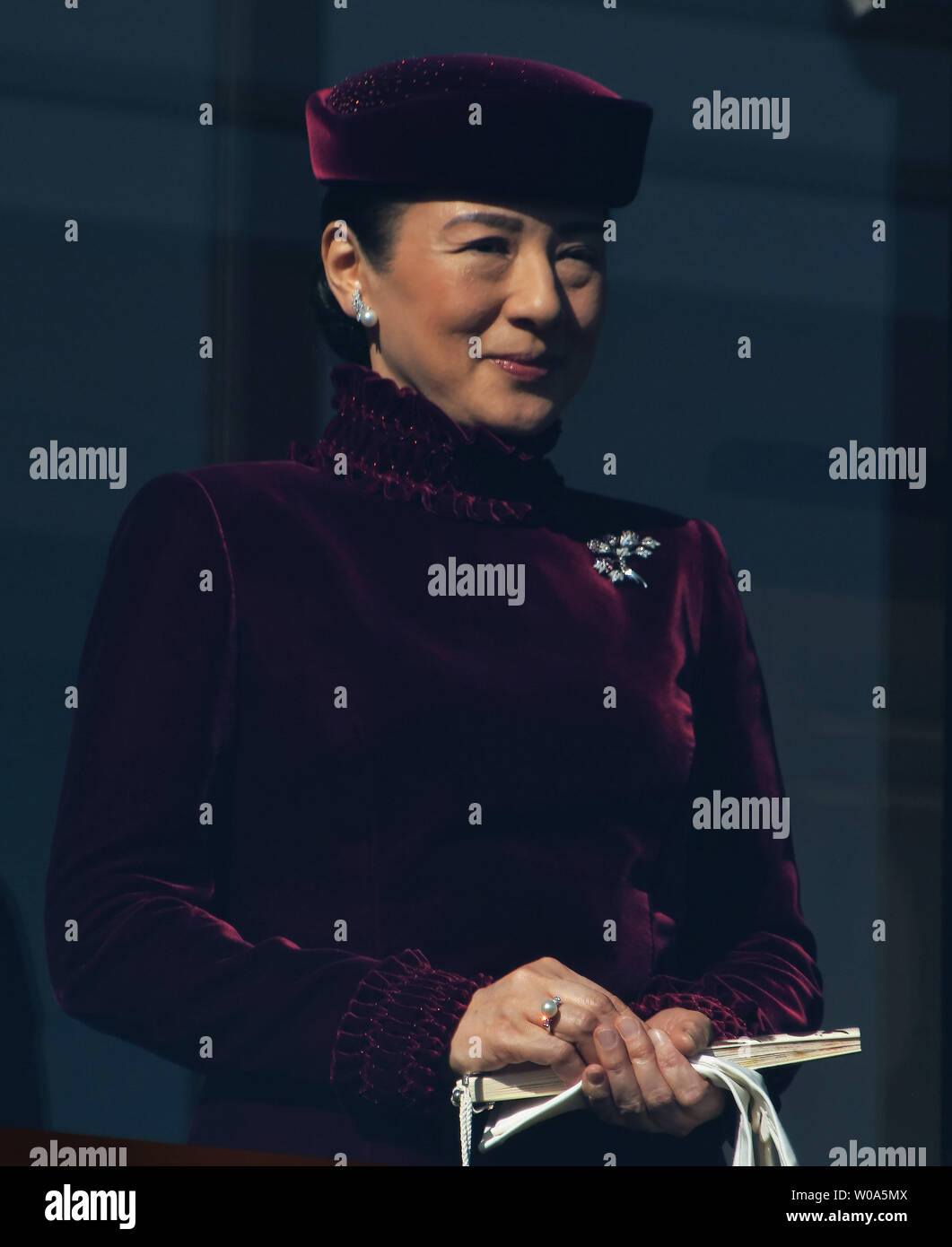 Japan's Crown princess Masako appears at Emperor Akihito's 84th ...