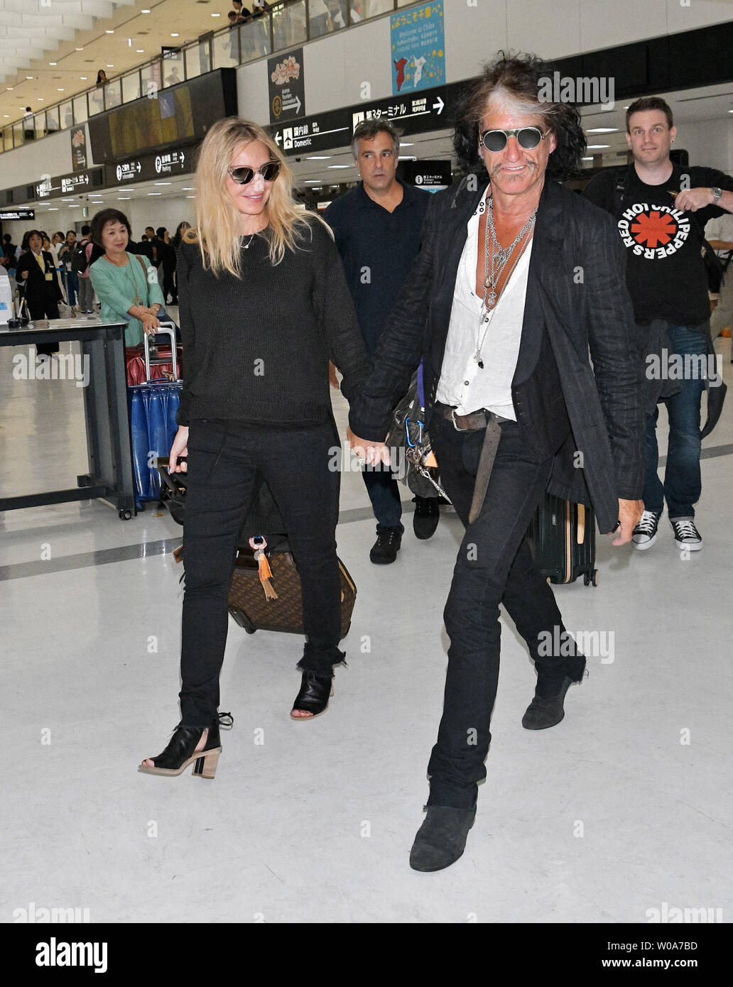 Joe Perry With Wife Billie High Resolution Stock Photography and Images ...