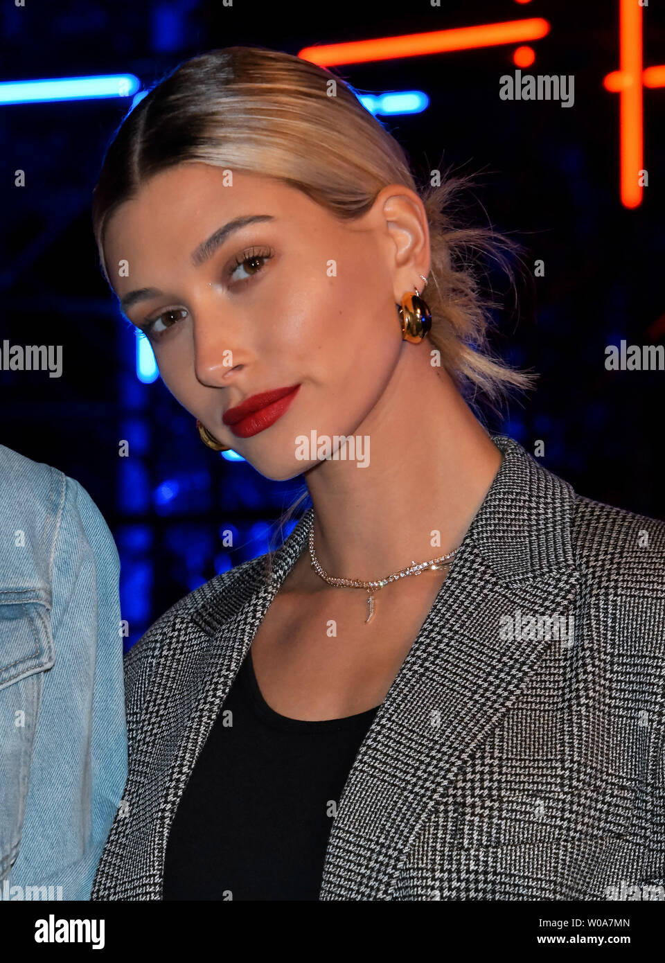 Model Hailey Baldwin attends the event "Tommy Hilfiger Presents Tokyo ...