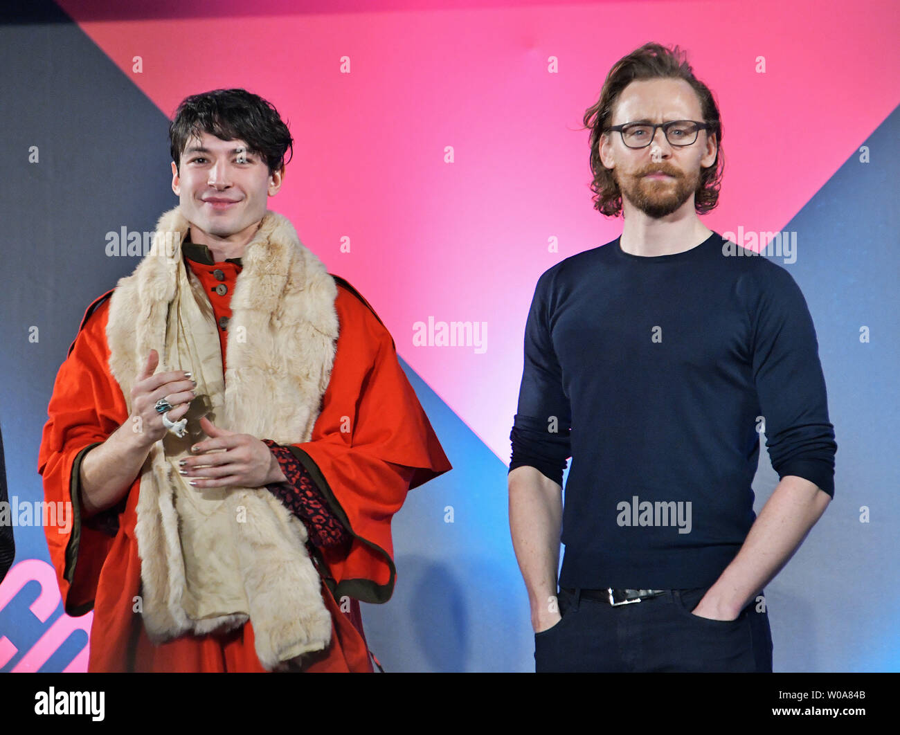 Ezra Miller And Tom Hiddleston
