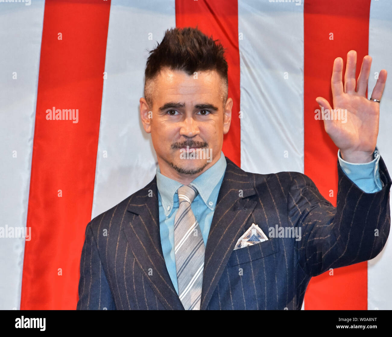 Actor Colin Farrell attends the Premiere for the film "Dumbo" in Tokyo ...