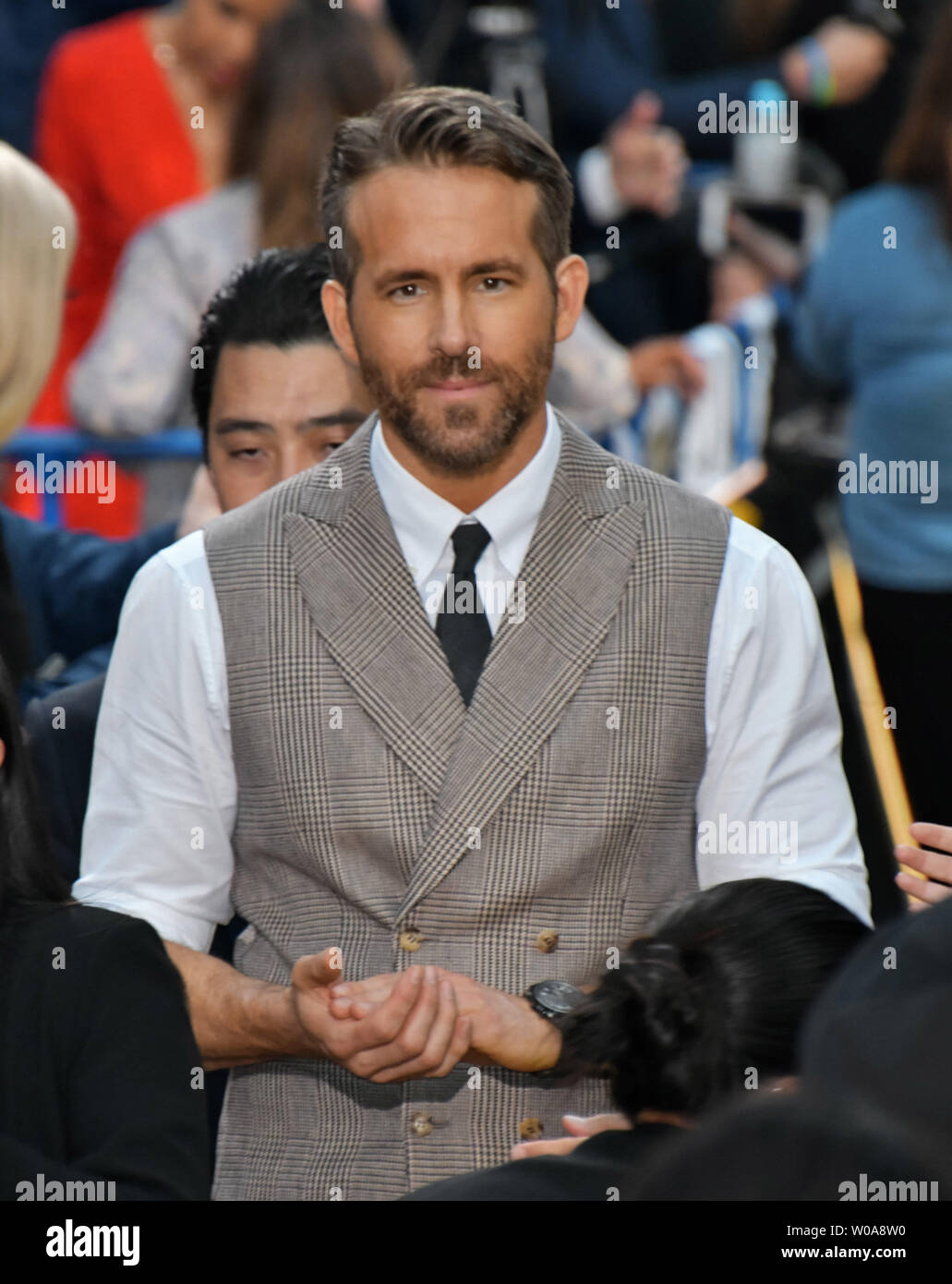 Actor Ryan Reynolds attends the World premiere for the film "Pokemon ...