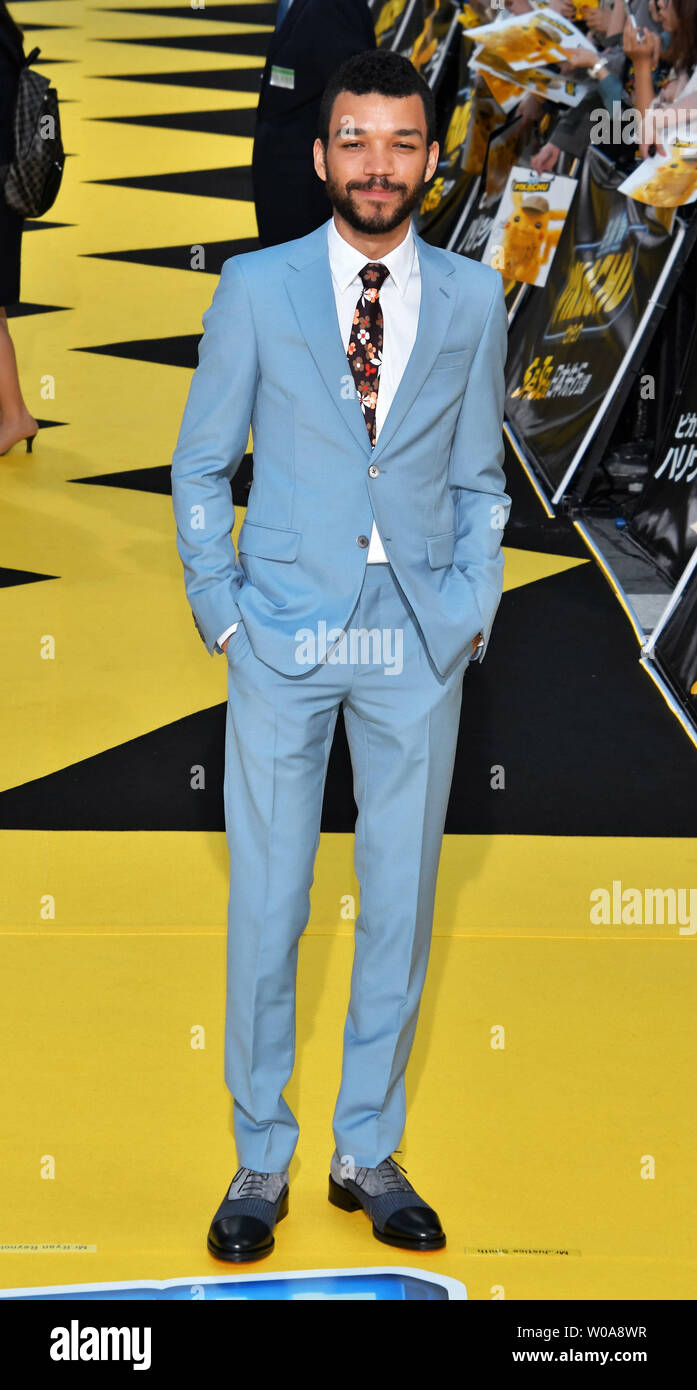 Actor Justice Smith attends the World premiere for the film "Pokemon ...
