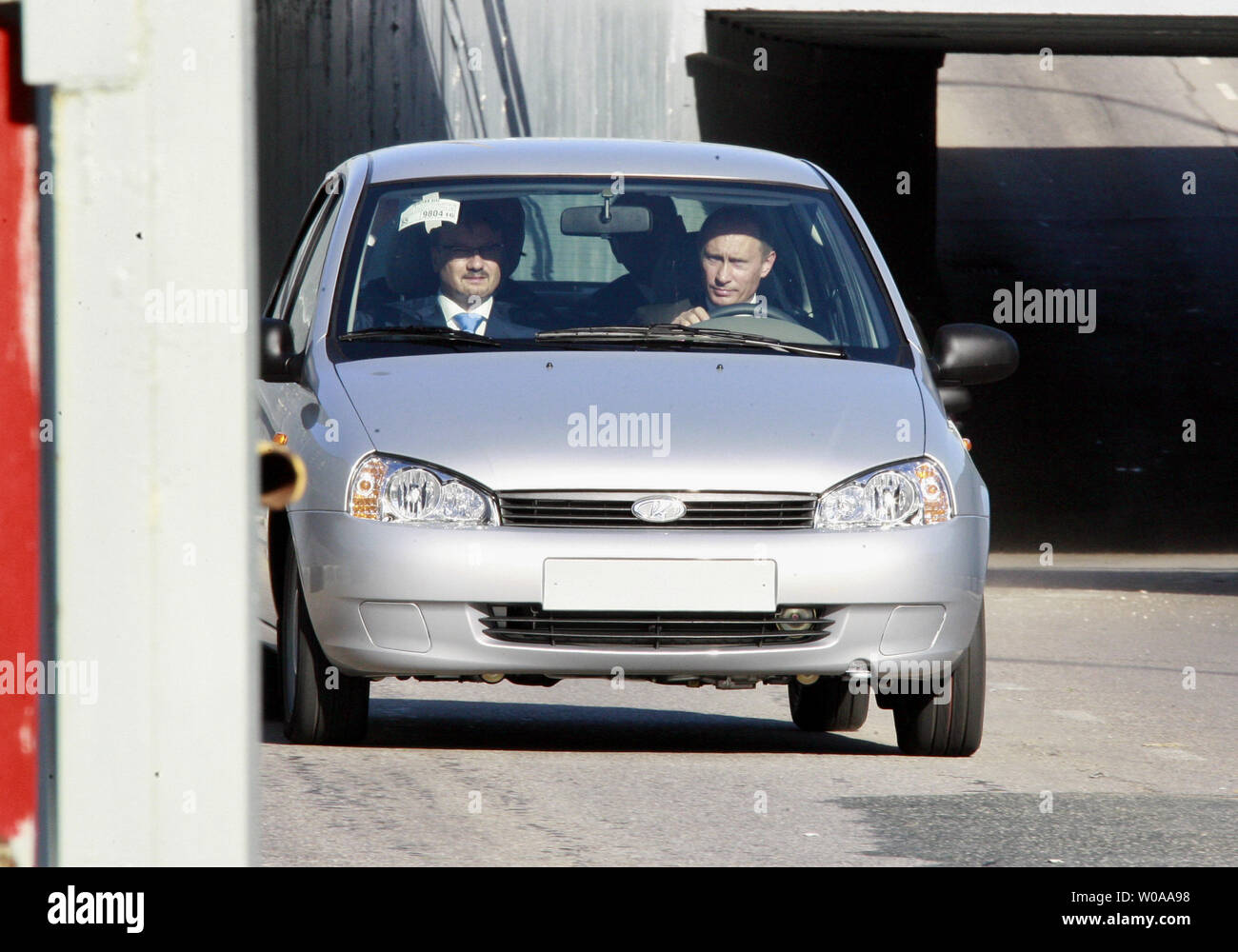 Russian president vladimir putin kalina hi-res stock photography and ...