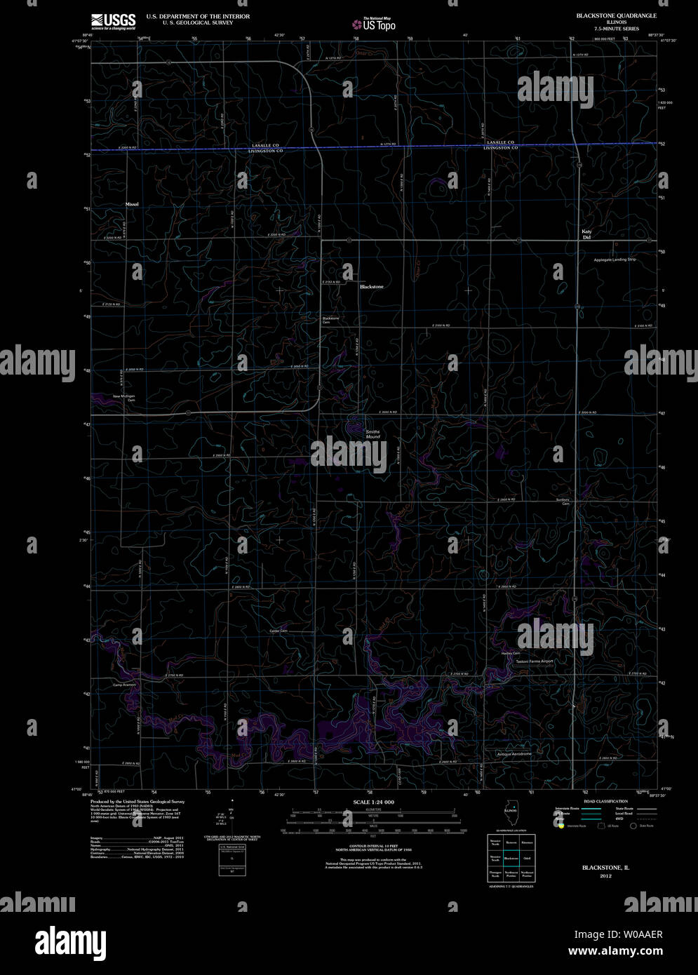 Blackstone map hi-res stock photography and images - Alamy