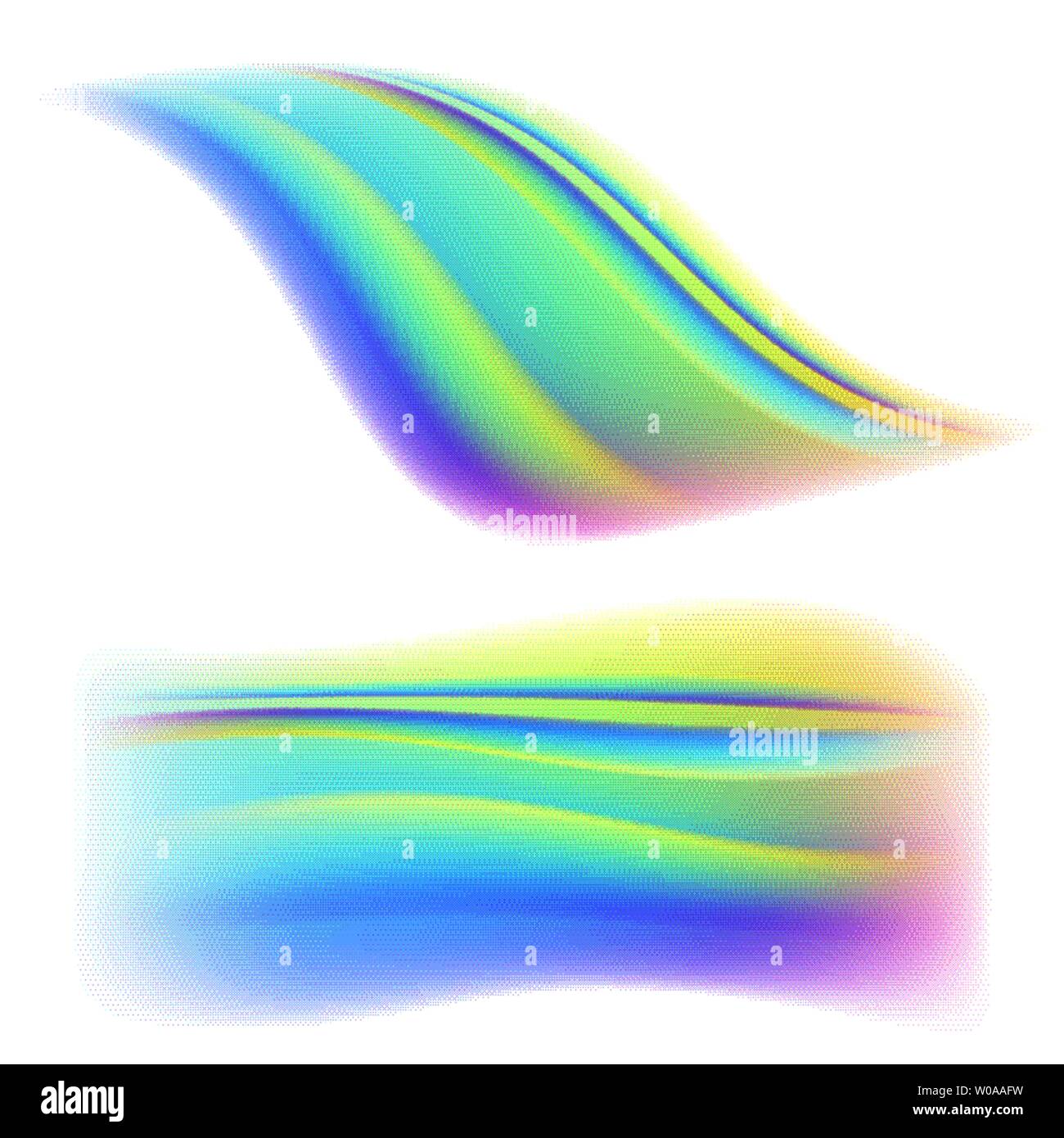 Consisting of streamlines 3colors abstract background material.It's ...