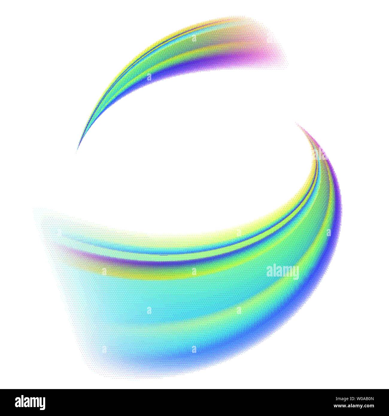 Consisting of streamlines 3colors abstract background material.It's ...