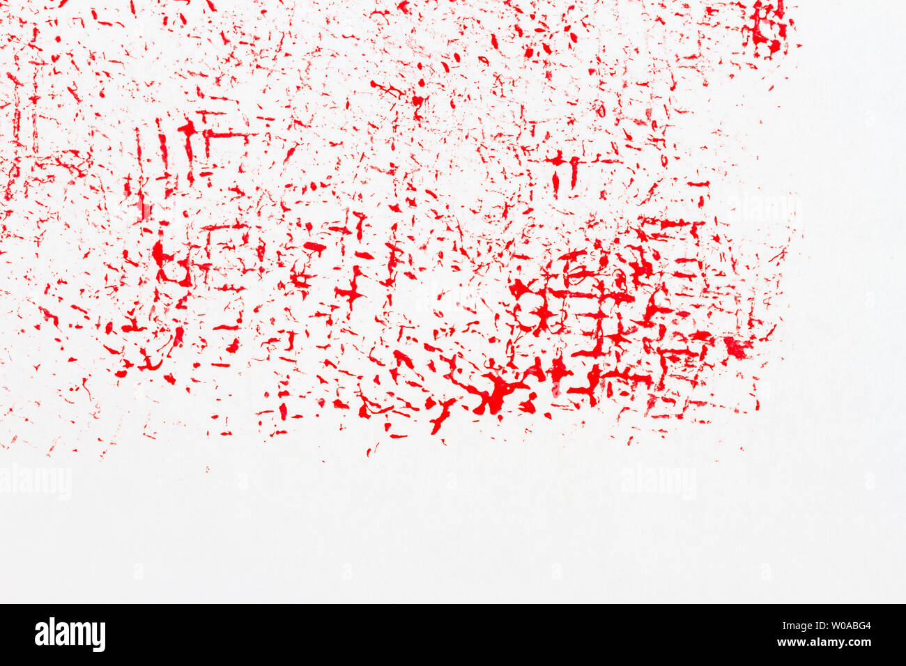 Red abstract spotted acrylic background. Color dots texture. Fragment ...