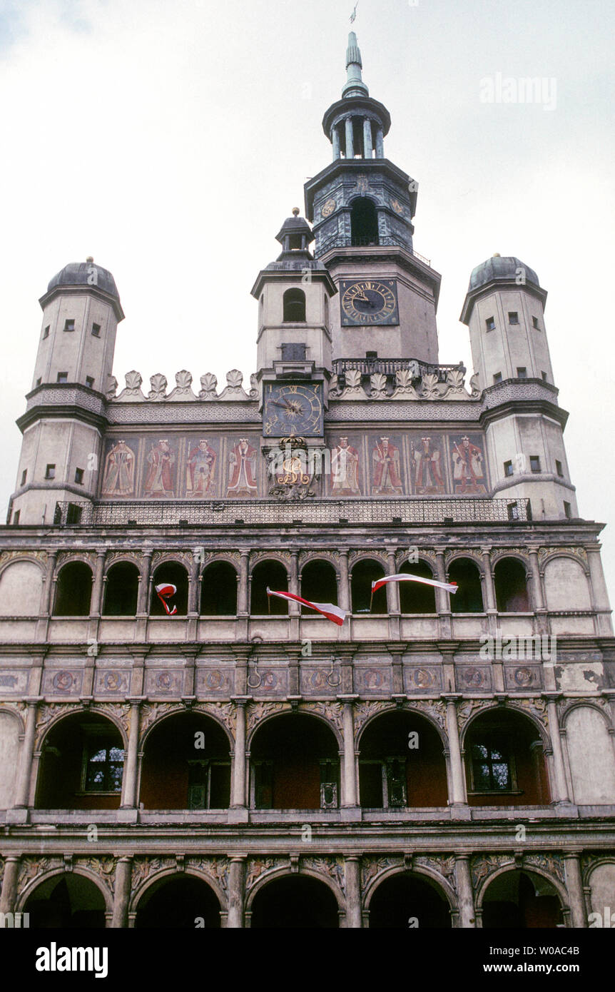 POZNAN Poland Town hall building in renaissance style Stock Photo - Alamy