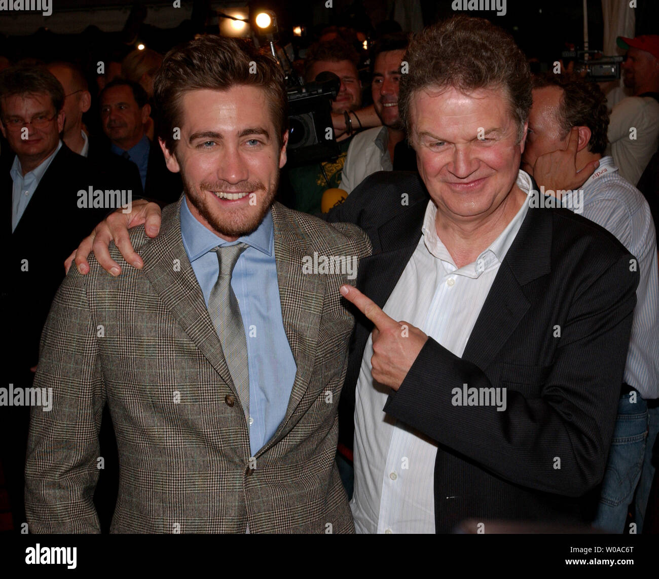 Jake Gyllenhaal (left) and director John Madden attend the Toronto ...