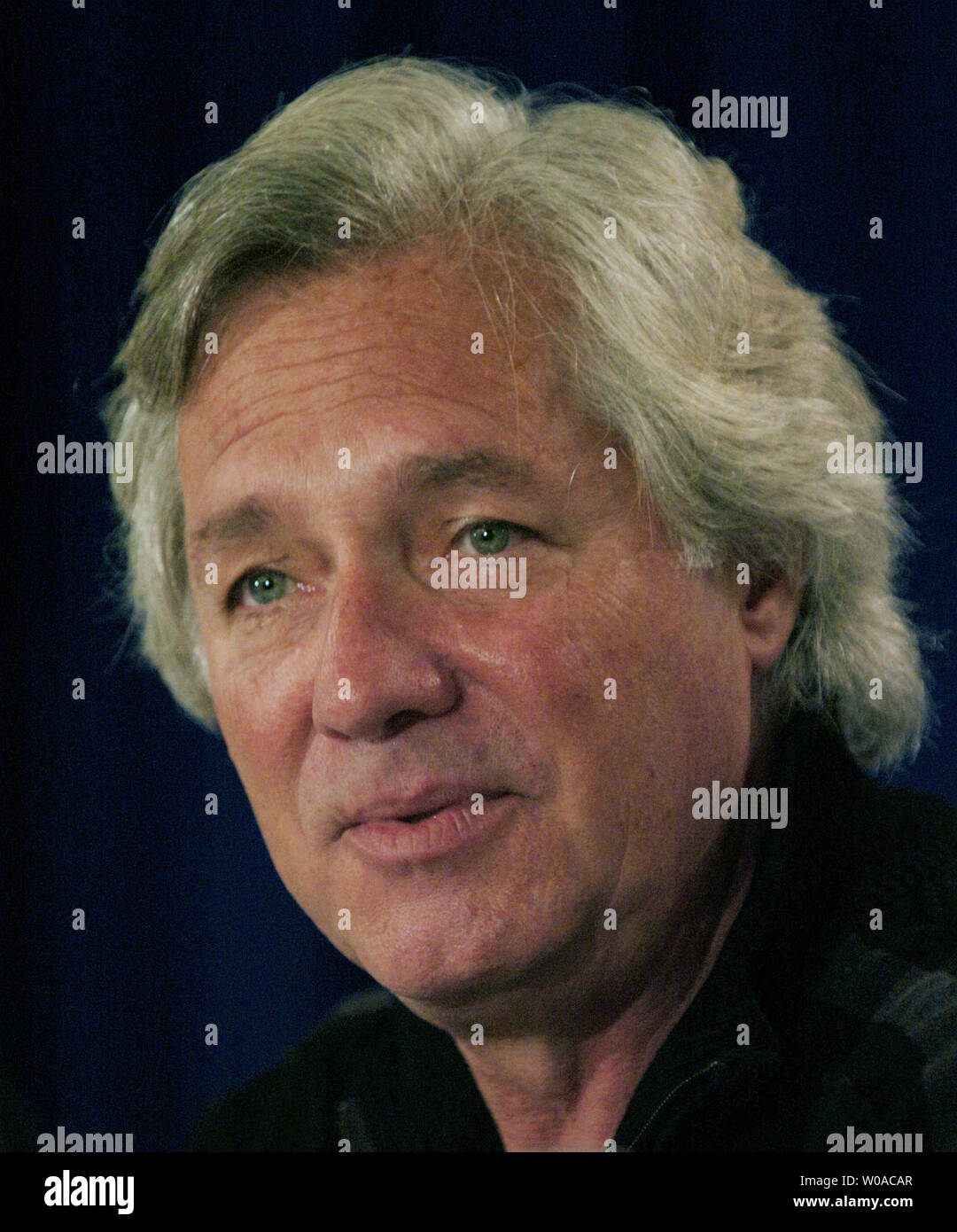 Directot David J. Burke answers questions from the media at the press ...